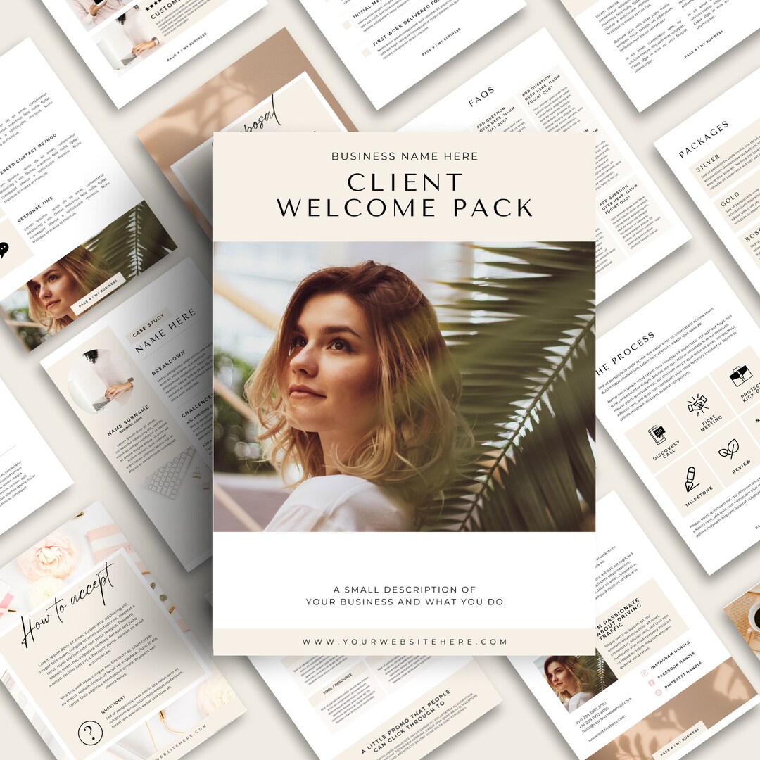 Editable Virtual Assistant Welcome Kit Client Onboarding Guide for VA ...