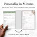 Wedding Florist Consultation Form Template Floral Design Planning Guide ...