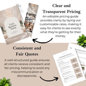 Event Planner Price List Template, Editable Pricing Guide, Professional ...
