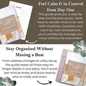 Editable Moving Planner Canva Template | Printable Relocation Guide ...