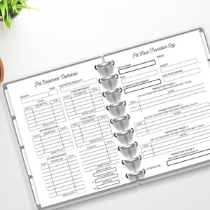 Pet Care Printable Bundle Pet Health Record Tracker Book Journal ...