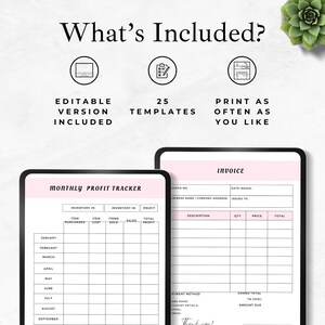Small Business Form Bundle Editable in Canva, Printable Business ...