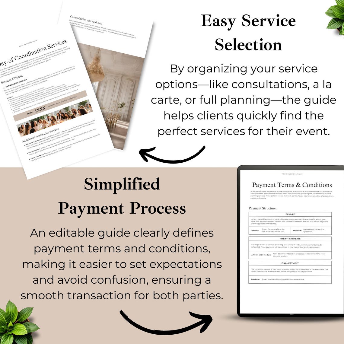 Event Planner Price List Template, Editable Pricing Guide, Professional ...