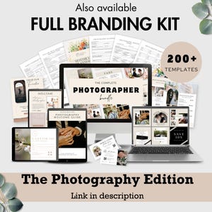 Photography Welcome Guide | Digital Client Onboarding Kit | Editable ...