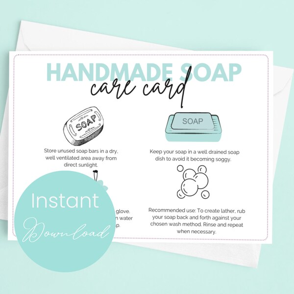 Handmade Soap Label - Etsy