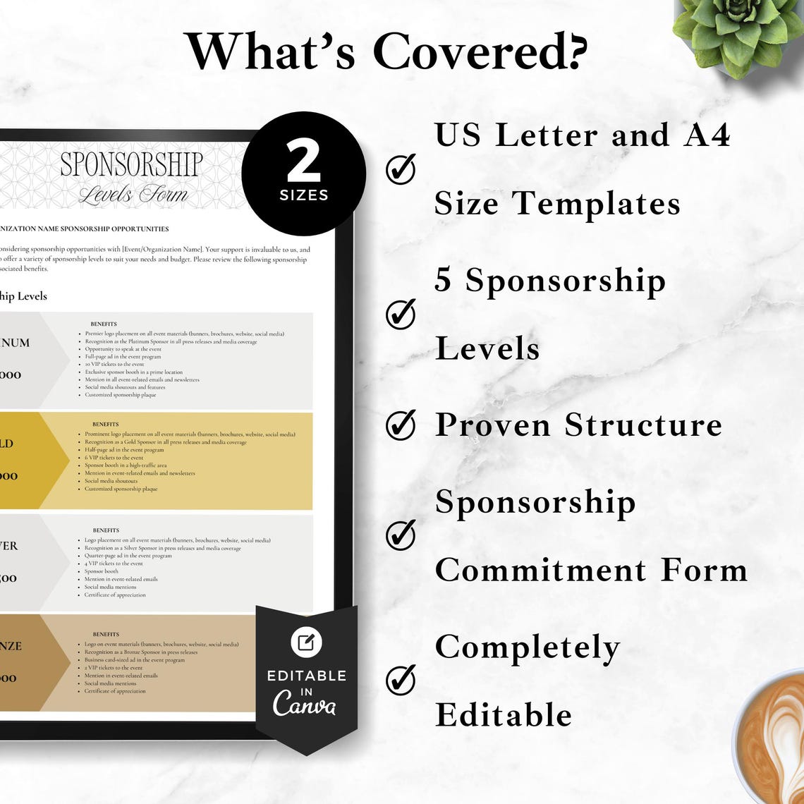 Sponsorship Level Flyer Template Printable Club Sponsorship Proposal ...