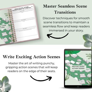 Novel Writing Workbook Pace Development Worksheets for Improving ...