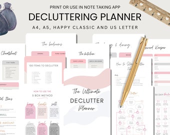 Decluttering Checklist Printable Instant Download Declutter - Etsy