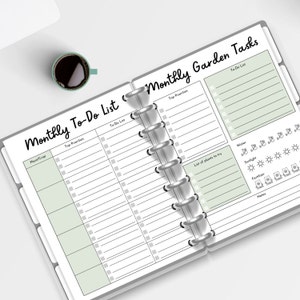Printable Garden Planner for Gardening Journal Digital Seed Log Book ...