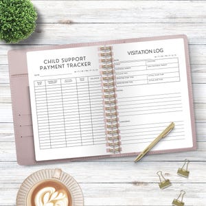Child Custody Planner Printable Co-parenting Binder for Visitation ...
