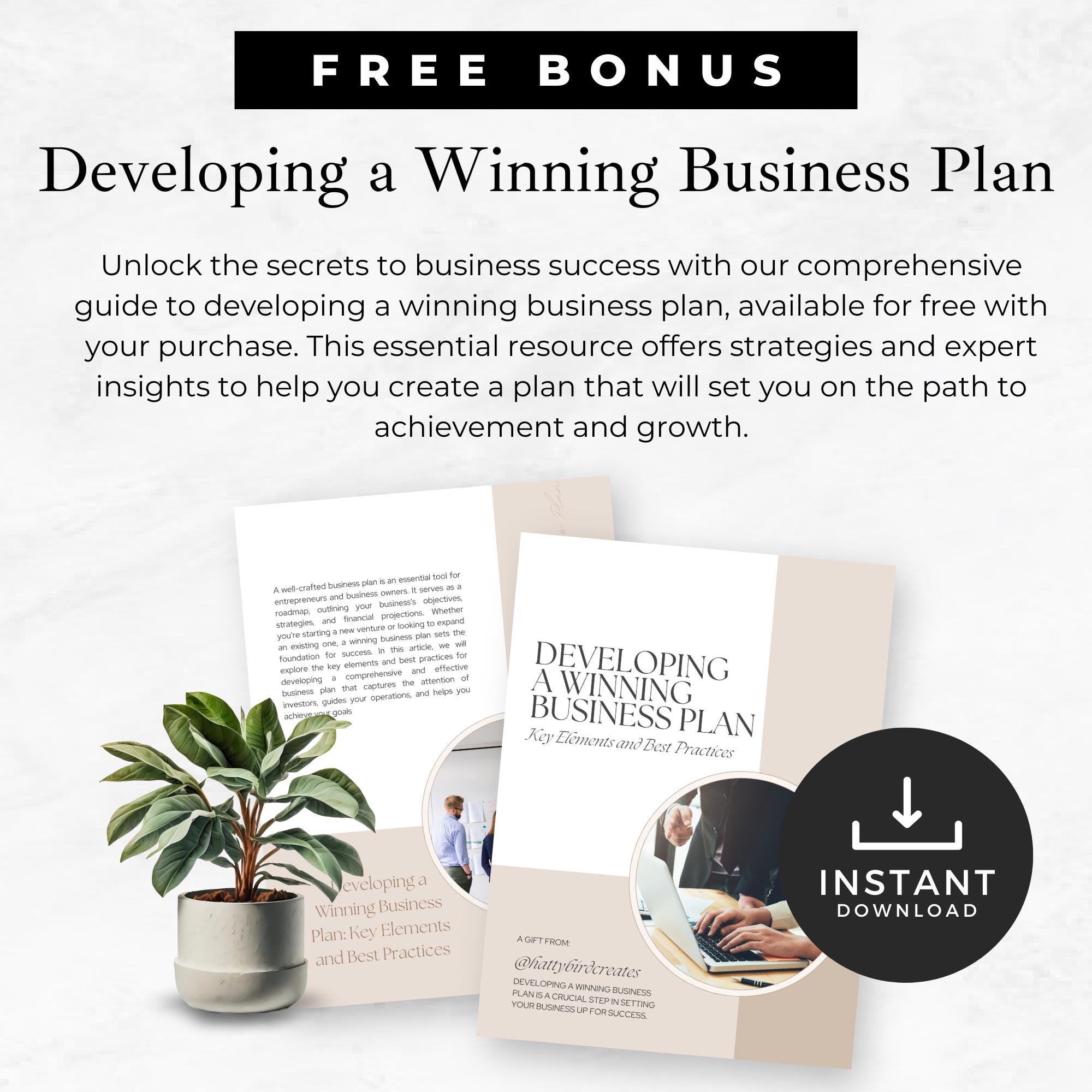 Make up Artist Business Plan Template, Editable Makeup Planner ...