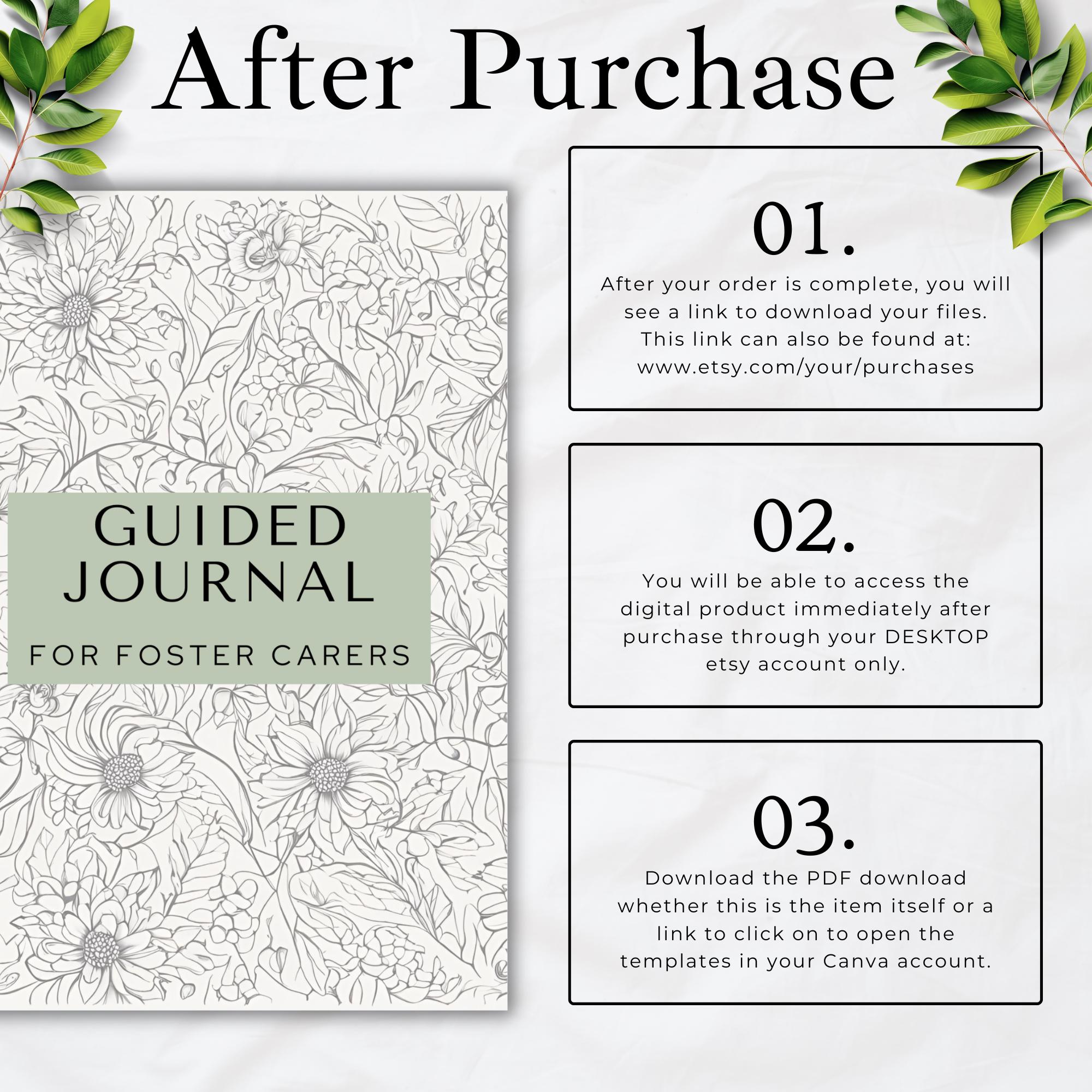 Foster Carer Journal: Printable Daily Log, Foster Care Diary, Life ...