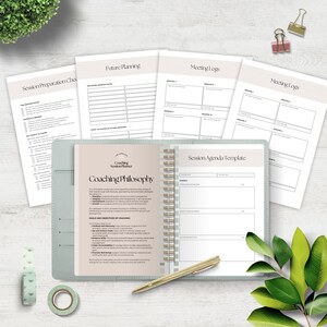 Printable Coaching Session Prep Checklist for Life Coaches Editable ...
