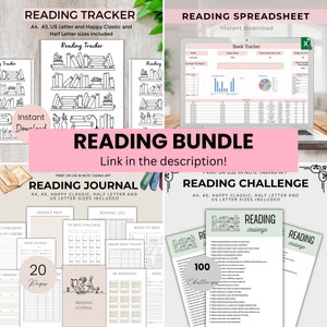 Reading Tracker Printable Bookshelf Reading Log Tracker Book Reading ...