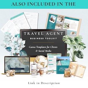 Editable Travel Agent Welcome Kit & Client Onboarding Packet | Tour ...