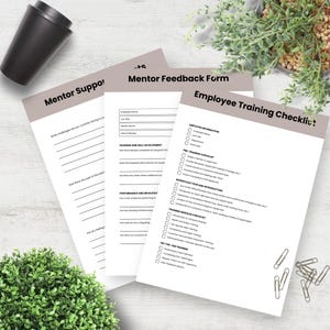 New Employee Training Checklist Template Printable Employee Onboarding ...