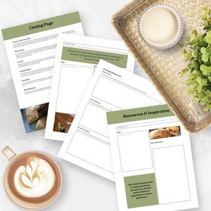 Sourdough Baking Journal, Digital Recipe Tracker, Sourdough Starter Log ...