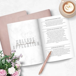 College Application Planner Timeline Printable Checklists for College ...