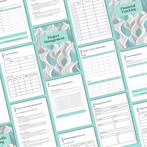 Graphic Designer Planner Printable Bundle for Project Management ...