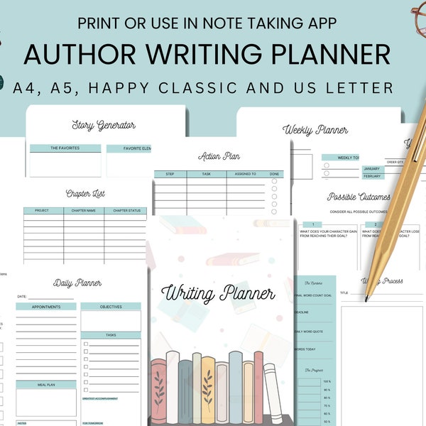 Writers Journal - Etsy