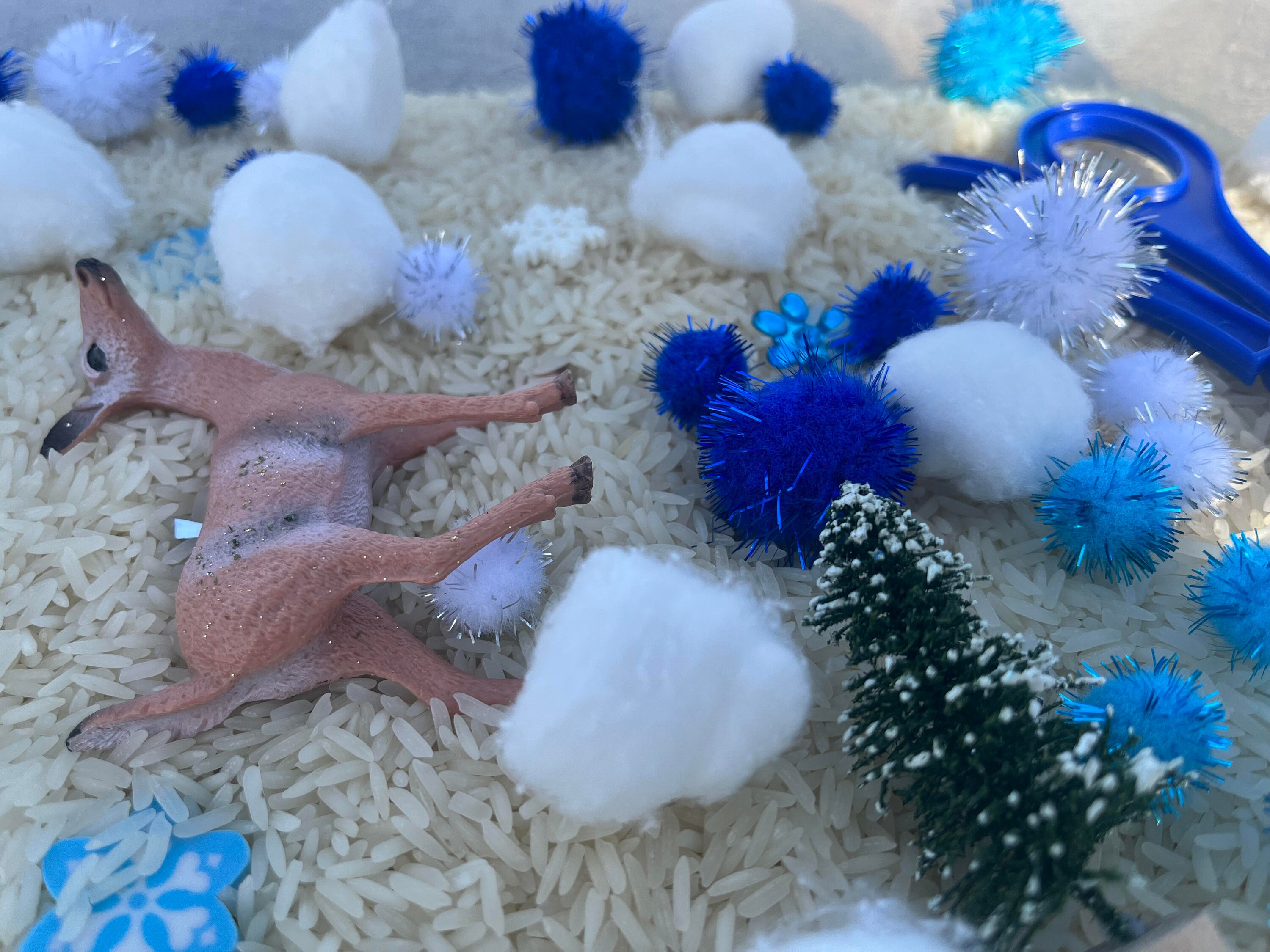 Winter Wonderland Sensory Bin - Etsy