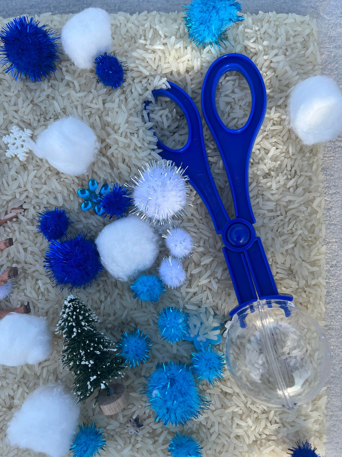 Winter Wonderland Sensory Bin - Etsy