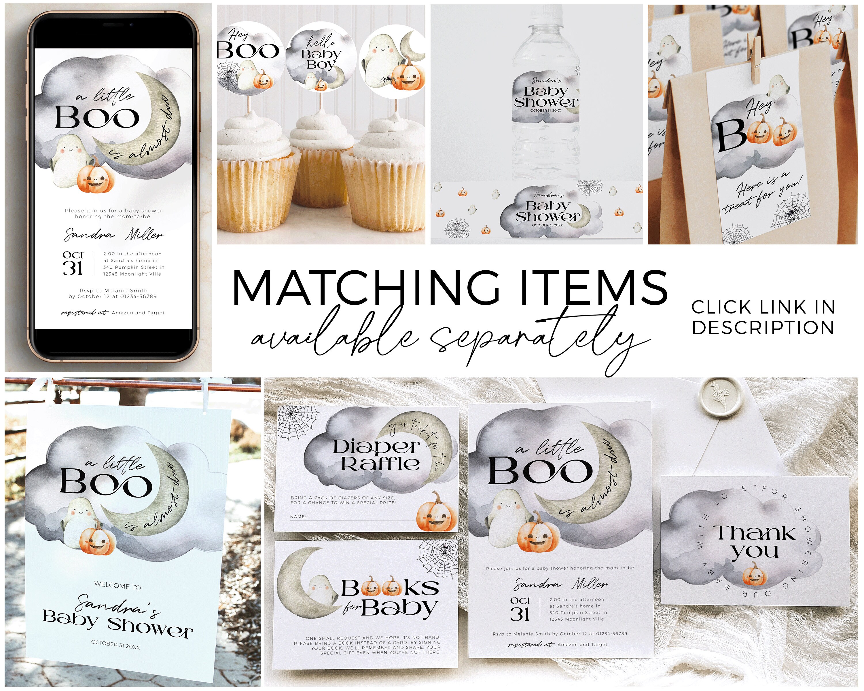 Baby Predictions Shower Game A Little Boo is Almost Due - Etsy