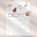 Secret Santa Questionnaire Template Gingerbread, Christmas Cookie Party ...