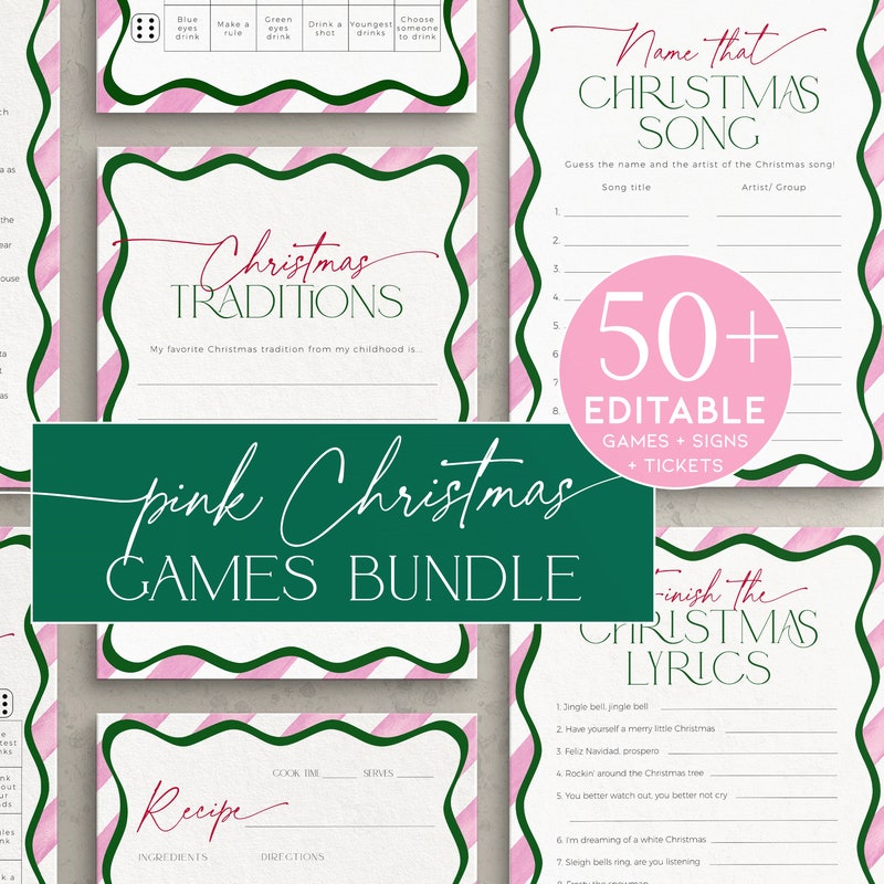 Christmas Party Games - Etsy