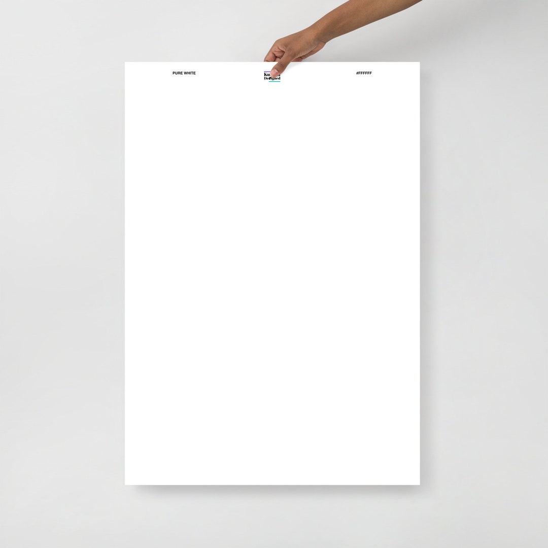 Pure White Photography Backdrop for Store, Product, Instagram, Amazon ...