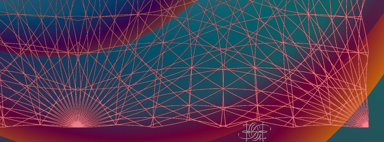 HEART SHAPED BOX. Multi Colored Abstract Digital Image. Using My Square ...