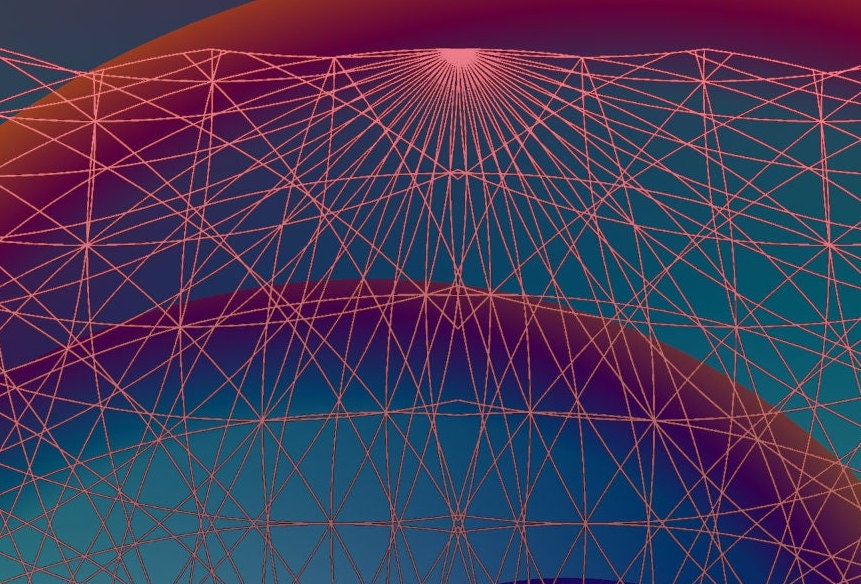 HEART SHAPED BOX. Multi Colored Abstract Digital Image. Using My Square ...