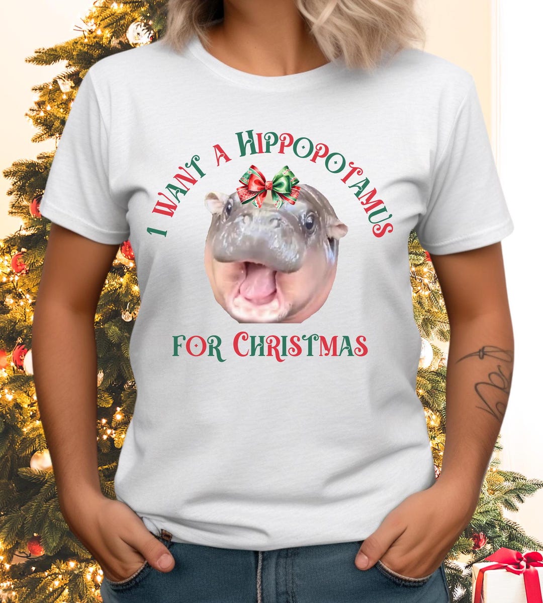 I Want a Hippopotamus for Christmas, Christmas Hippo, Baby Hippo, Moo ...