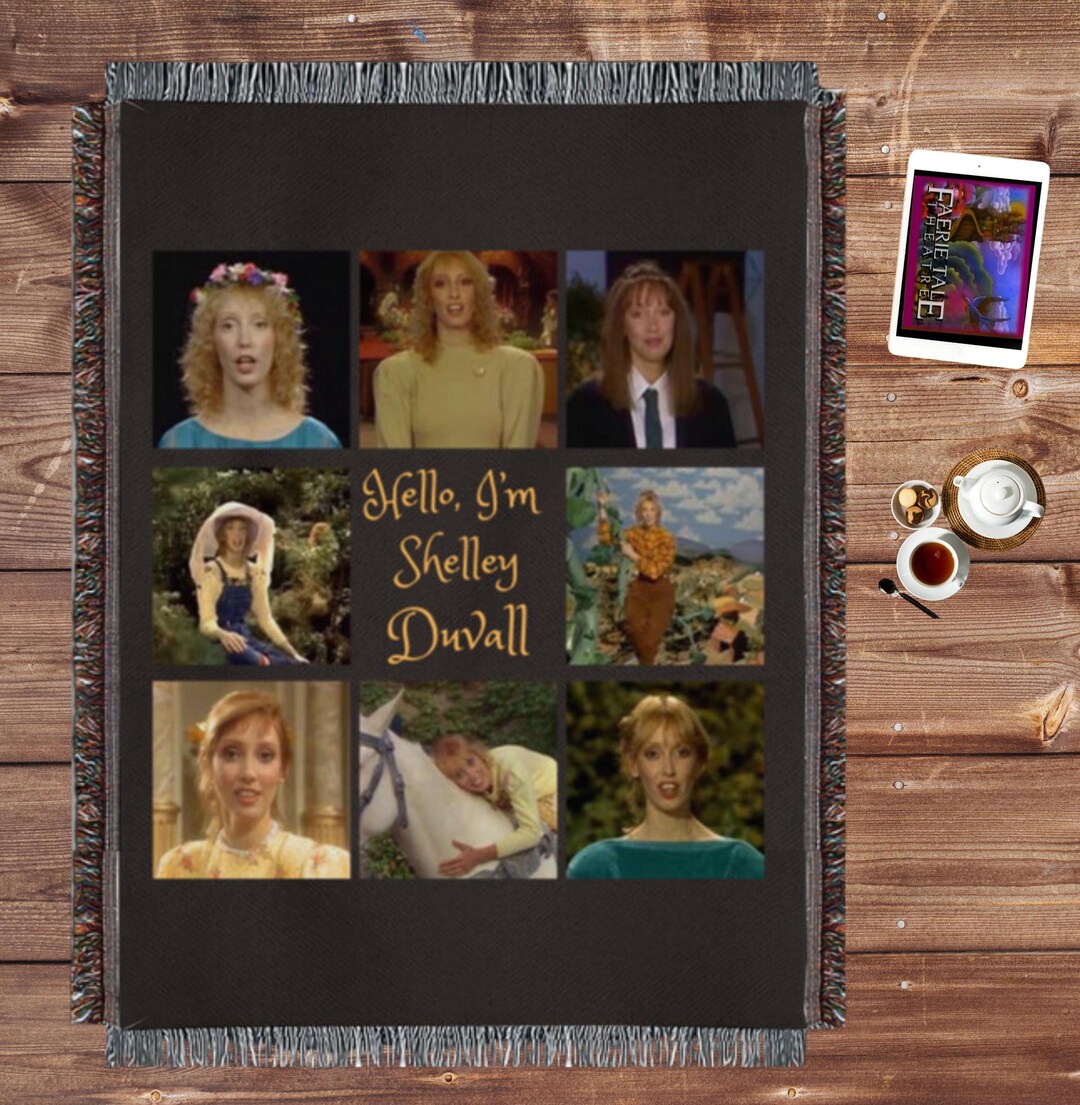 Hello I'm Shelley Duvall Blanket, Faerie Tale Theatre, 80s Nostalgia ...