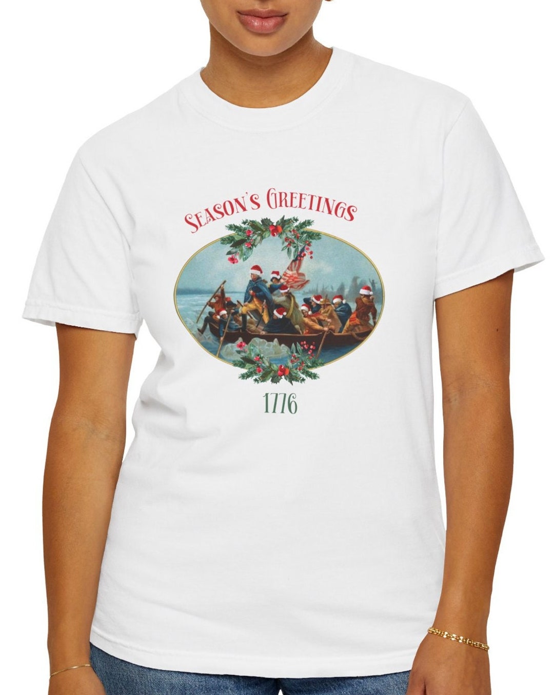 American History Christmas Shirt, American Christmas, Washington ...