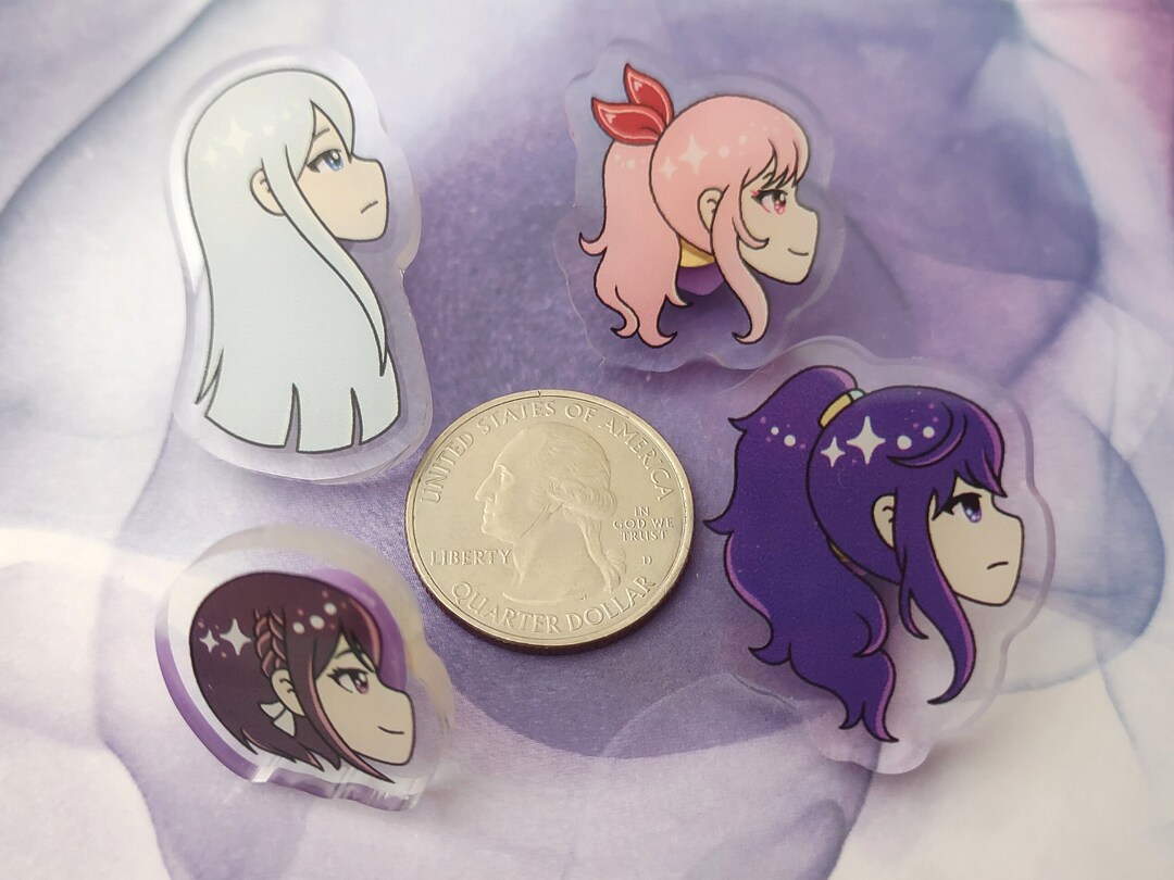 Nightcord at 25:00 - Acrylic Pins || Project Sekai Colorful Stage Pins ...