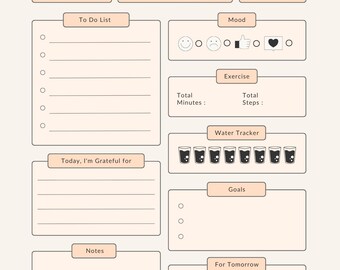 Basic Weekly Budget Planner - Etsy
