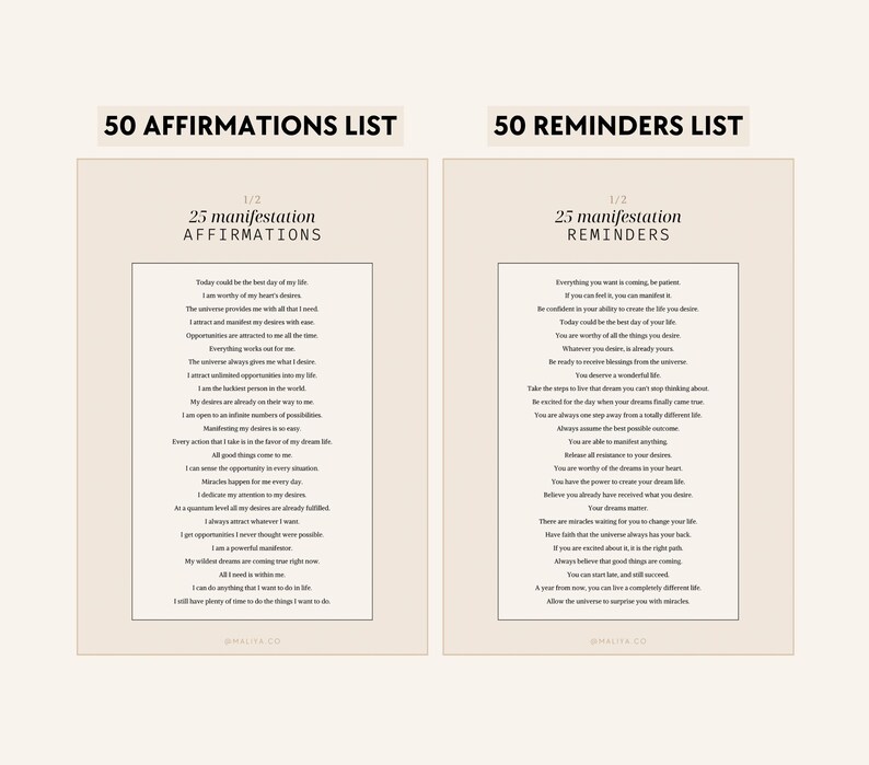 Manifestation Workbook | Law of Attraction, Dream Life, Manifest Life ...