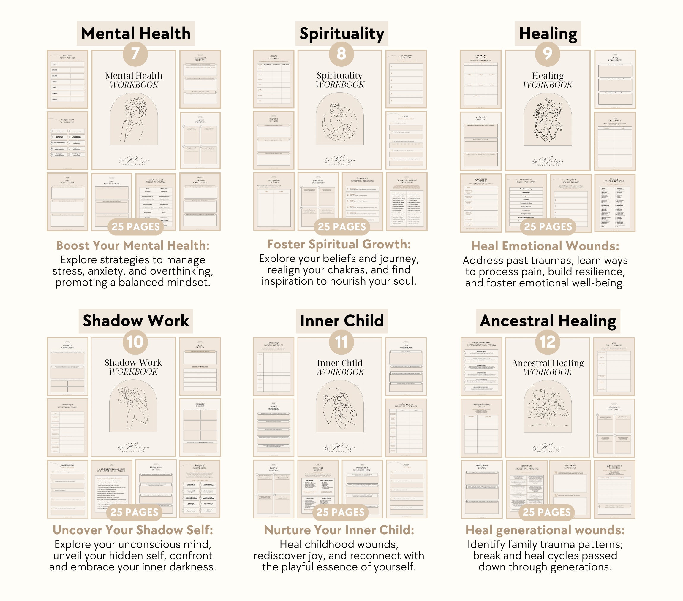 Dating Bundle Workbooks Manifest Dream Partner & Relationship, High ...