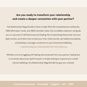 Relationship Bundle | Workbooks - Couples Therapy, Counseling, Marriage ...