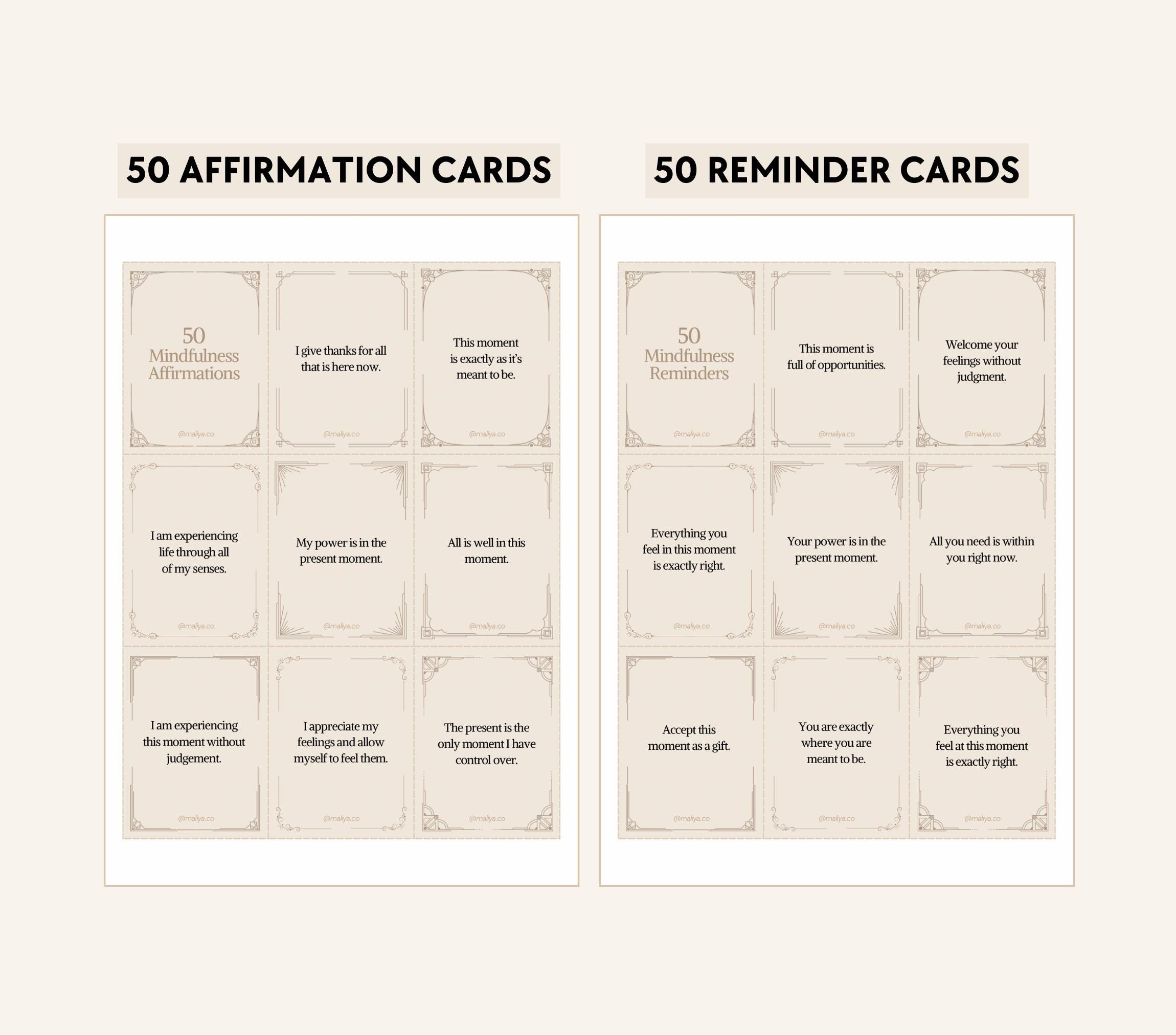 Mindfulness Workbook | Self-care, Gratitude, Mindful Eating, Mental ...