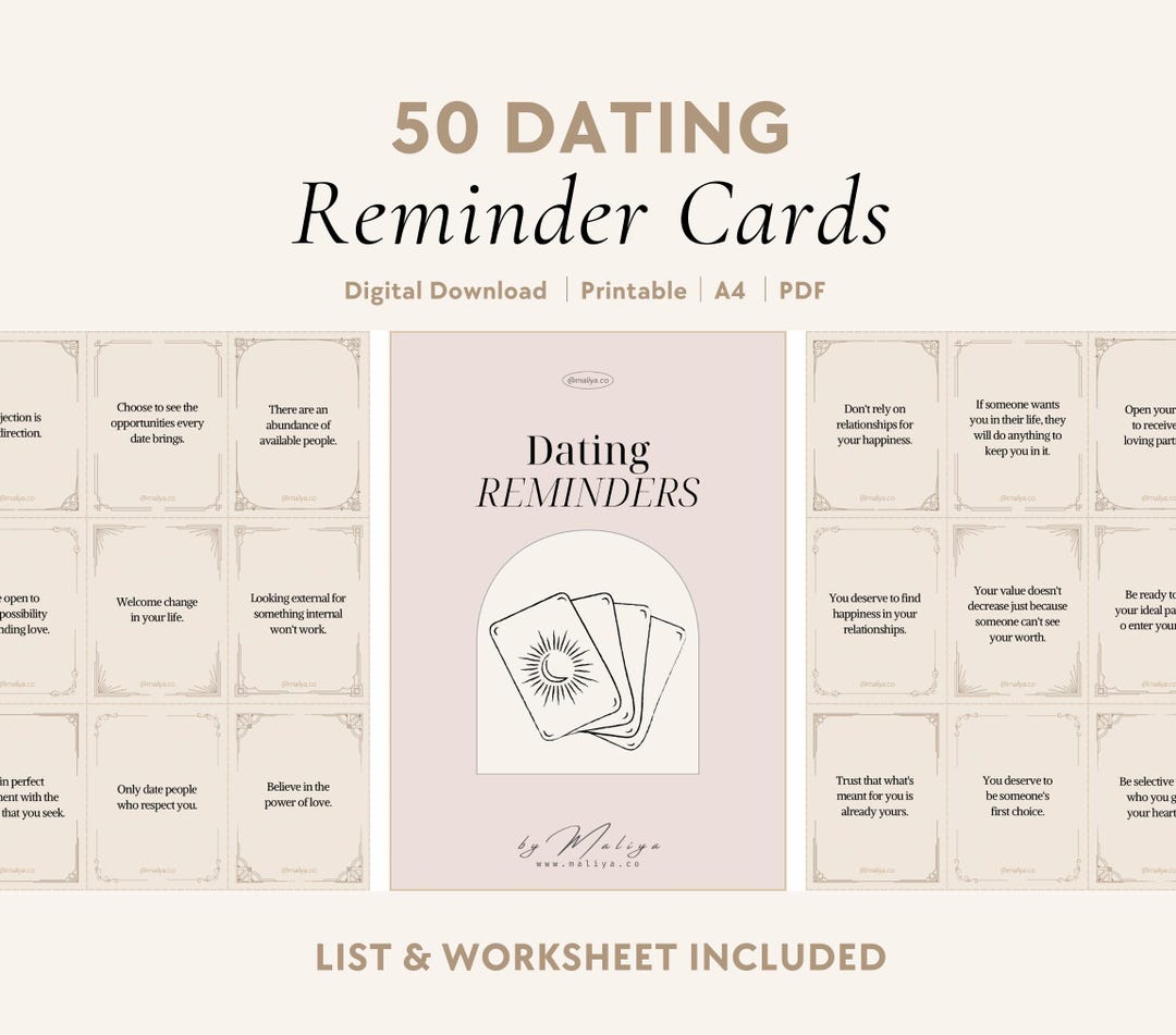 Dating Reminders | Oracle Cards - Dating Advice & Tips, Manifest Dream ...