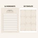 Productivity Workbook Printable Planner, Goal Setting, Habit Building ...