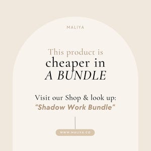 Shadow Work Affirmations Oracle Cards Inner Child, Mental Health ...