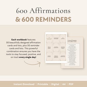 Growth Mindset Bundle | Workbooks - Productivity, Manifest Money ...