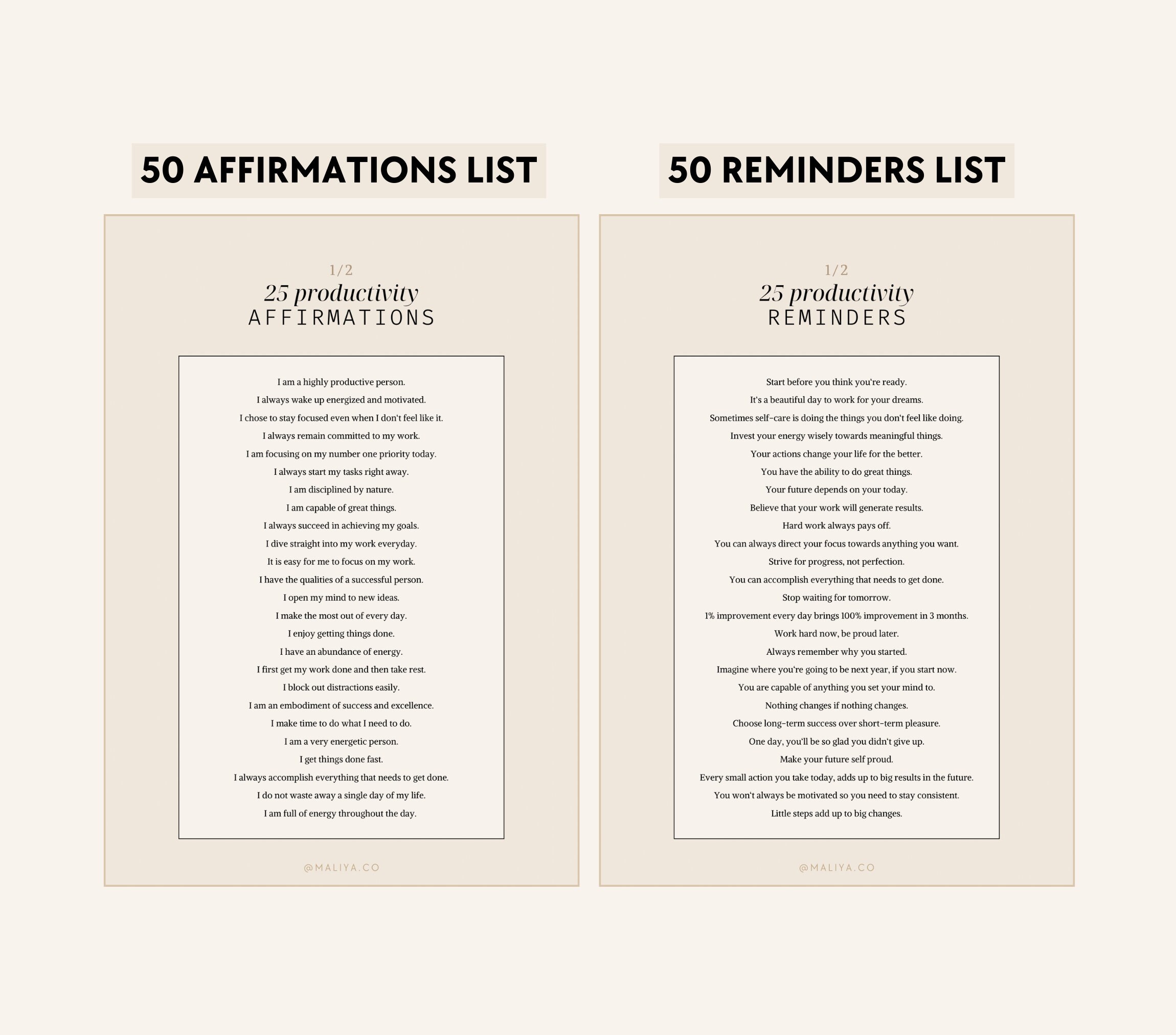 Productivity Workbook Printable Planner, Goal Setting, Habit Building ...