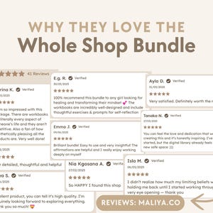 Productivity Workbook | Printable Planner, Goal Setting, Habit Tracker ...