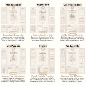 Dating Bundle Workbooks Manifest Dream Partner & Relationship, High ...