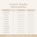 Growth Mindset Bundle | Workbooks - Productivity, Manifest Money ...