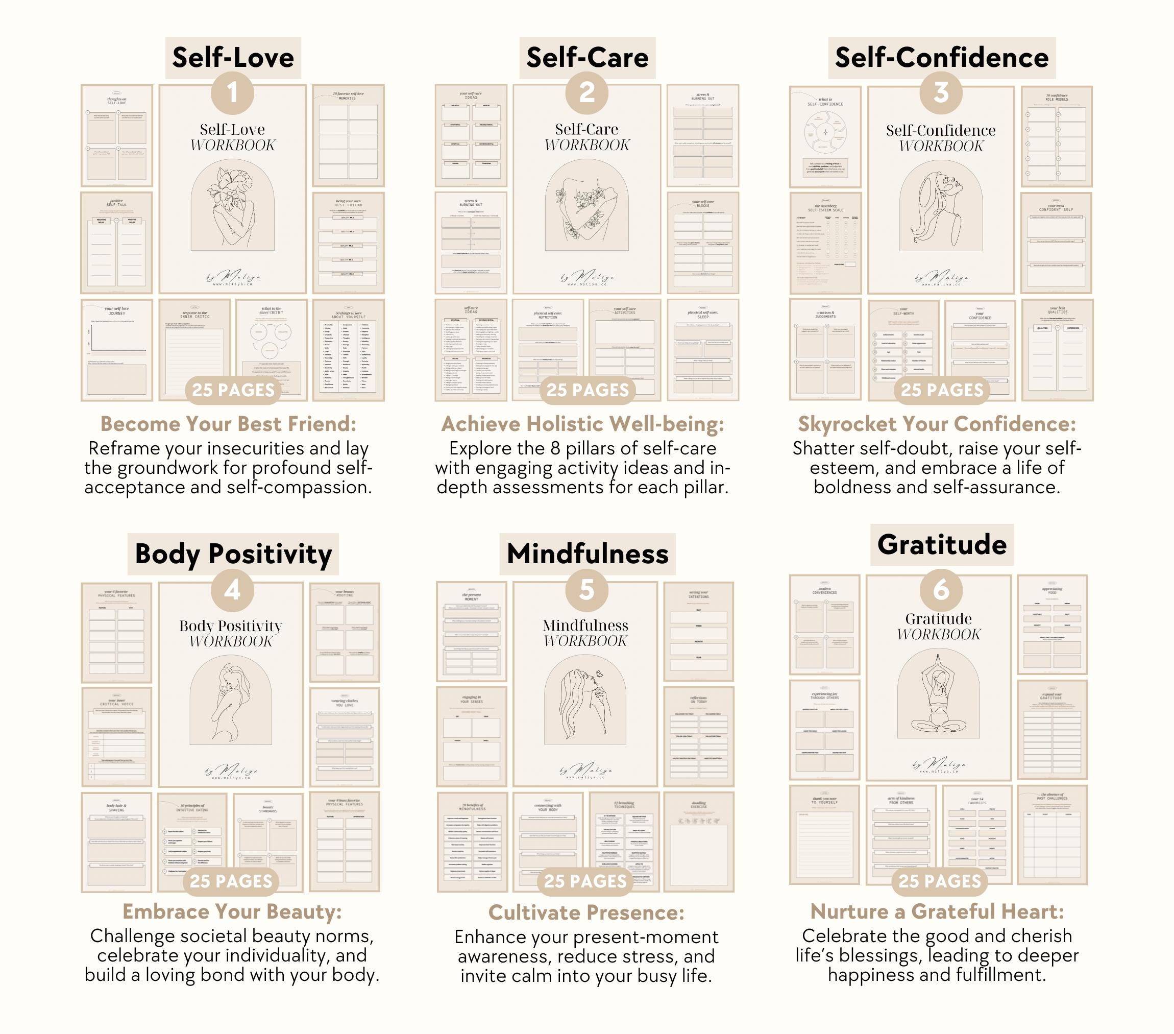 Whole Shop Bundle | Workbooks, Worksheets, Planner, Journal - Therapy ...
